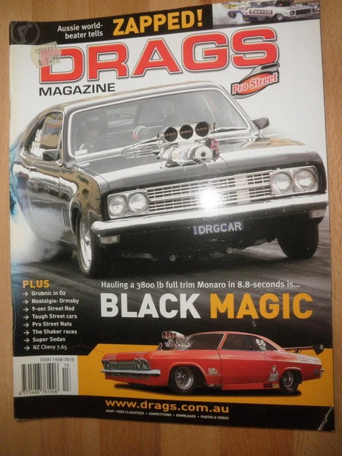 DRAGS MAG PRO Street HK HQ Monaro HK Ute 65 Chev Impala Top Fuel Outlaw ...