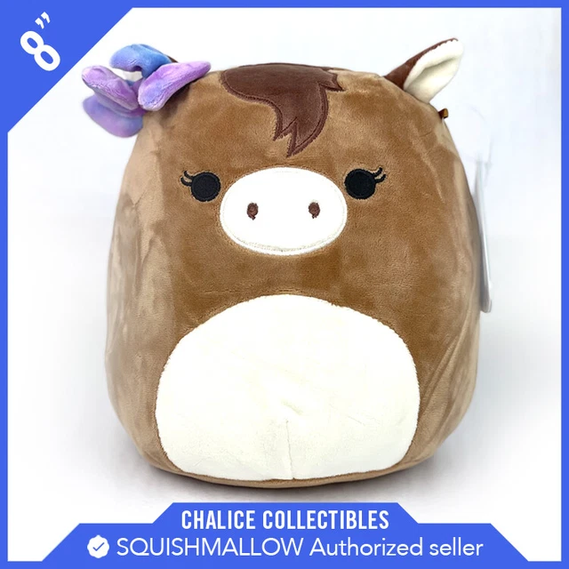SQUISHMALLOWS KELLYTOY PLUSH Farm Animal Todd the Rooster Chicken 8 ...