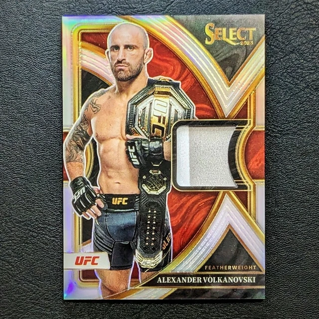 2023 PANINI SELECT UFC Swatches Alexander Volkanovski Fighter Worn 2 ...