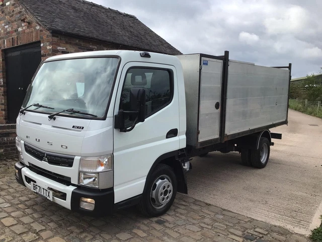 2021(71 REG) MITSUBISHI Fuso Canter 3C13 3.0 Diesel Toolbox Tipper (No Vat) £14,995.00 - PicClick UK