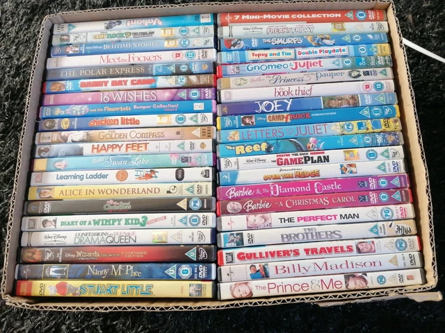 CHILDREN'S DVDS JOB Lot X 40 All In Vgc £25.00 - PicClick UK