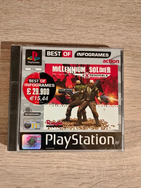 SONY PLAYSTATION 1 Ps1 Millennium Soldier Expandable Pal EUR 11,89 ...