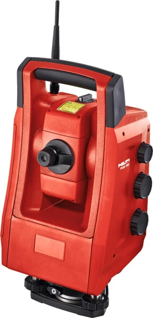 HILTI POS180 3 " Robotique Total Station W/POC100 Données Collecteur ...