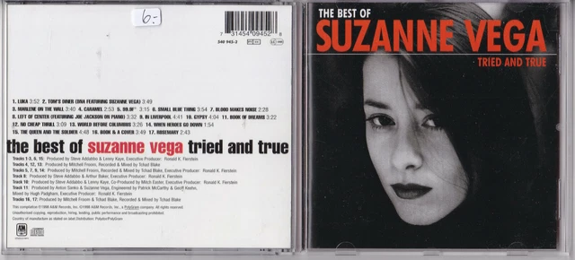 SUZANNE VEGA -THE Best Of Suzanne Vega: Tried And True- CD A&M Records ...