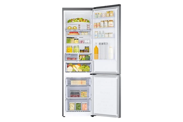 SAMSUNG RB38C675CS9EF KOMBI-KÜHLSCHRANK No Frost Inverter 390L Inox C 2 ...