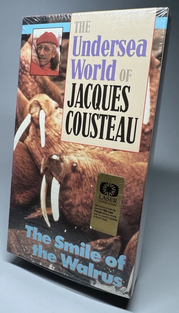 UNDERSEA WORLD OF Jacques Cousteau - The Smile of the Walrus (1989 VHS ...