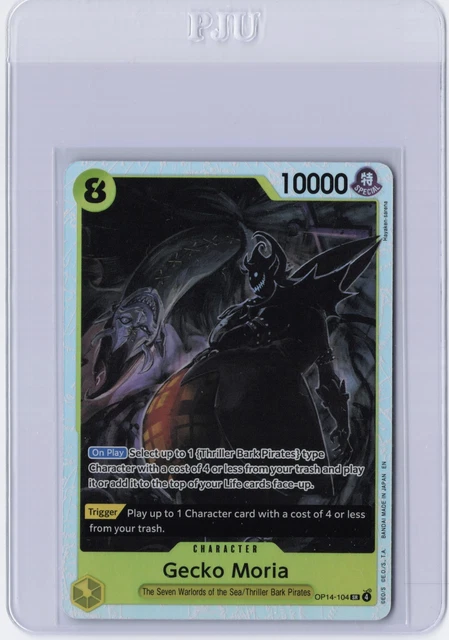 GECKO MORIA - OP14-104 The Azure Sea's Seven Foil £6.26 - PicClick UK