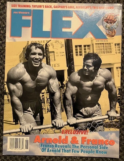 FLEX MAGAZINE JUNE 1992 - Arnold Schwarzenegger & Franco Columbu £10.16 ...