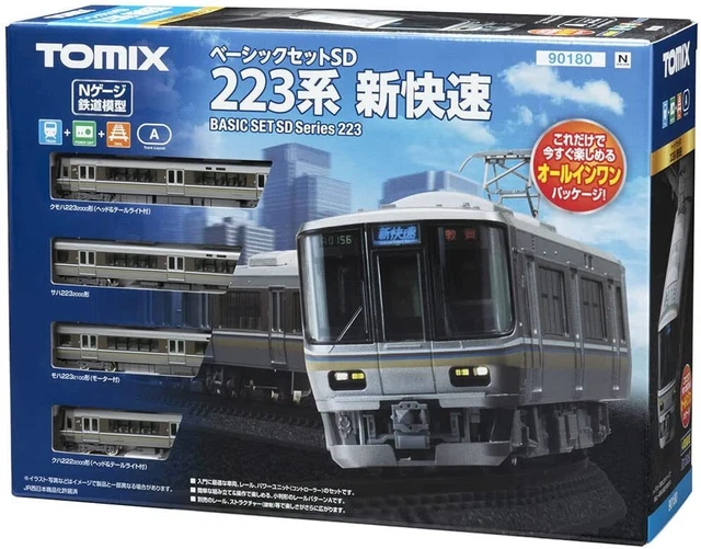 TOMIX N GAUGE Basic Set SD 223 Series Limited Express Model Train 90180 ...