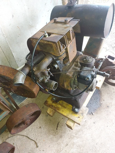 PETTER AIR COOLED stationary petrol engine type A £85.00 - PicClick UK