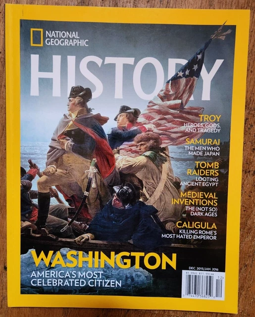 WASHINGTON TROY SAMURAI December 2015 2016 National Geographic History ...