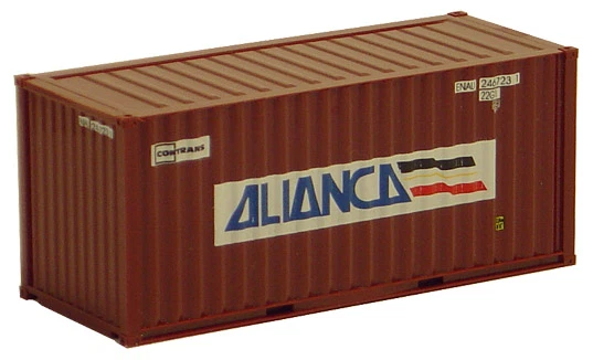 HO SCALE SHIPPING container- 491330 - 20ft Shipping Container - Alianca ...