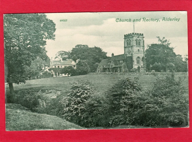 CHURCH RECTORY ALDERLEY Nr Macclesfield pc Alderley Chelford 1909 ...