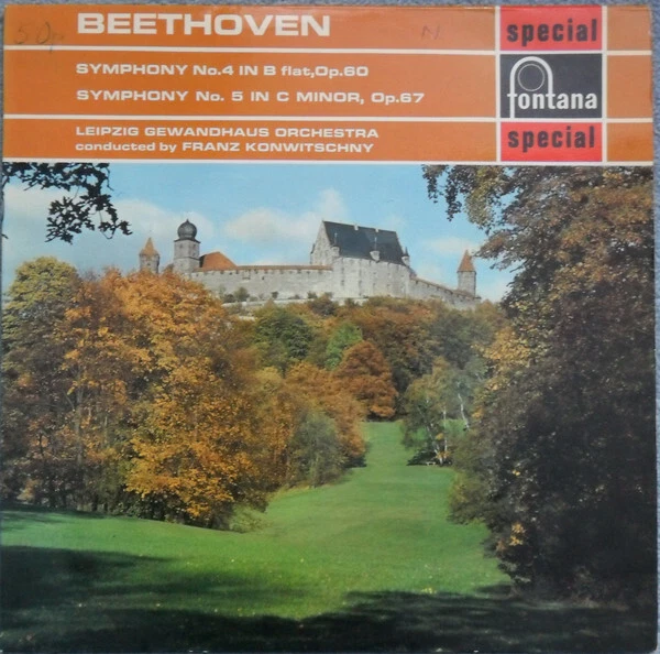 LUDWIG VAN BEETHOVEN - Symphony No. 4 In B Flat Op. 60 / Symphony No ...