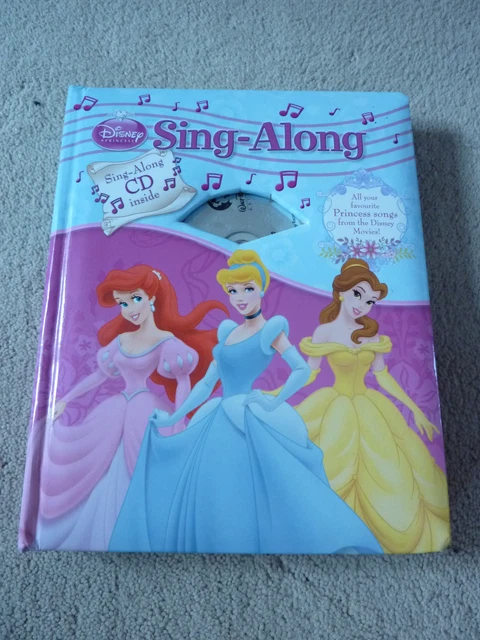 DISNEY PRINCESS SING-ALONG Book and CD EUR 2,33 - PicClick IT