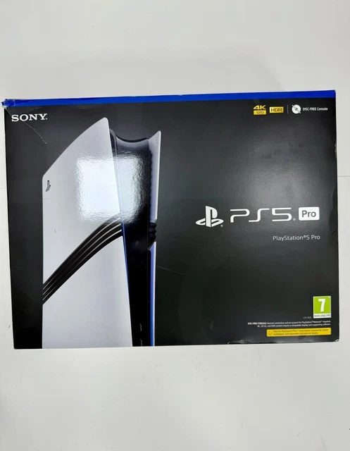 SONY PLAYSTATION 5 Pro Digital Console (PS5 Pro) Good Condition Boxed £ ...