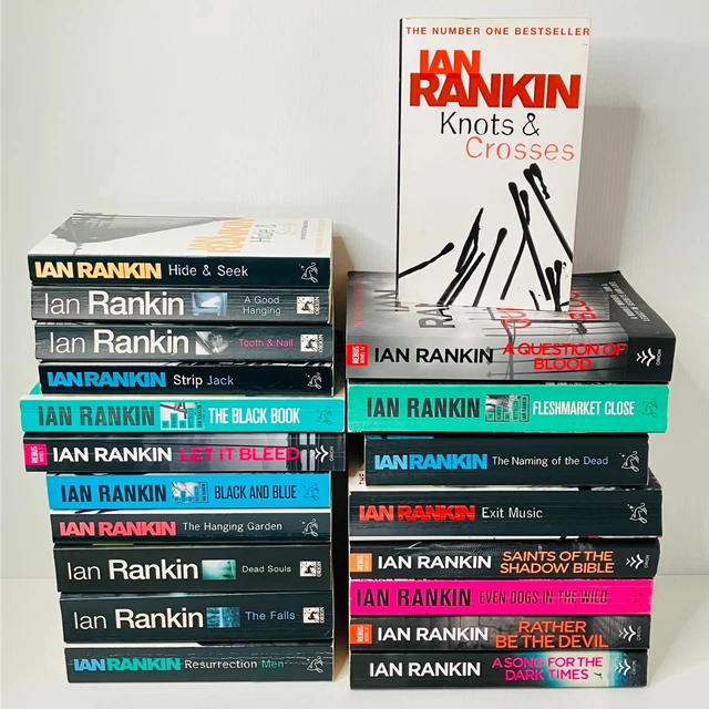 IAN RANKIN 20 Books Bundle Inspector Rebus Series List Of Titles In ...