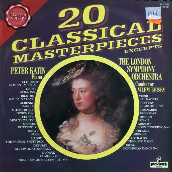 THE LONDON SYMPHONY Orchestra Conducted By Vilem Tausky , Peter Katin ...