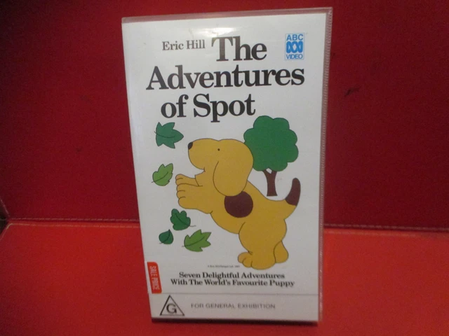 THE ADVENTURES OF Spot the dog VHS cassette collectable RARE video £12. ...