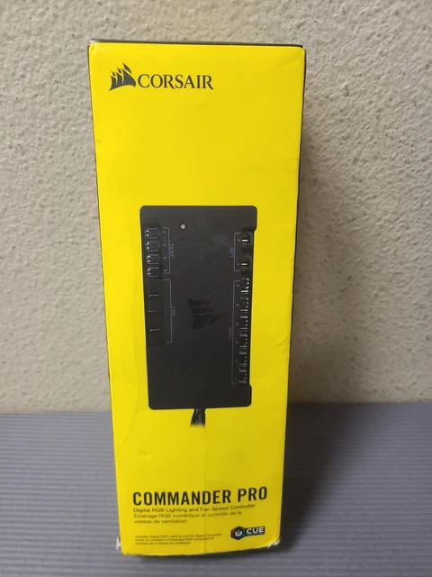 CORSAIR ICUE COMMANDER PRO Smart RGB Lighting and Fan Speed Controller ...