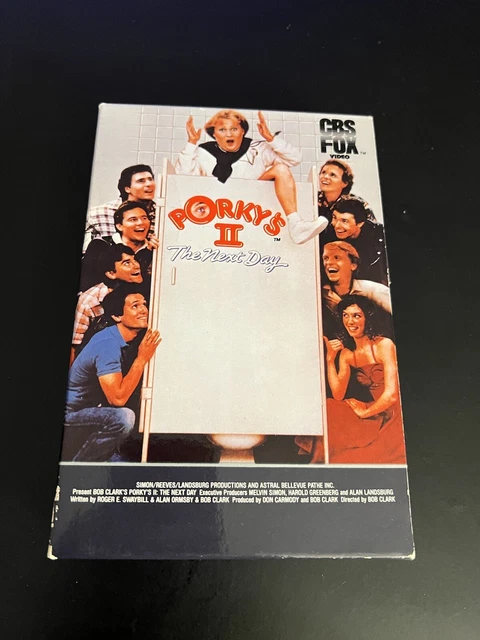 PORKY’S 2 VHS CBS FOX Drawer Box First Release Great Condition £16.84 ...