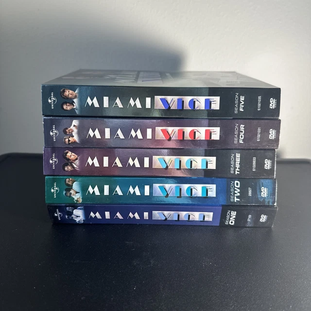 MIAMI VICE: THE Complete Series (DVD) Seasons 1-5 EUR 18,68 - PicClick FR