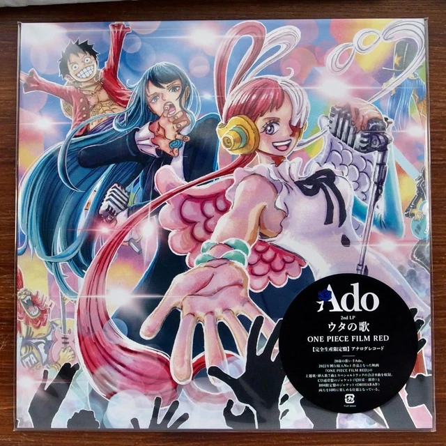 UNIVERSAL MUSIC ADO Uta no Uta One Piece Film Red Limited Edition Vinyl ...