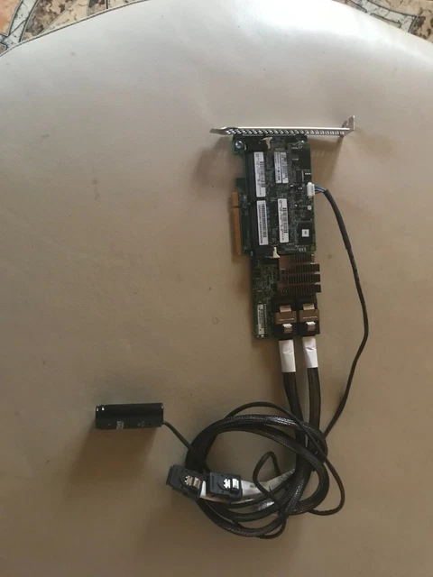 HP SMART ARRAY P420 SAS RAID Controller 633538-001 1GB FBWC +2x SAS ...