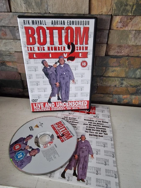 BOTTOM LIVE 2 - The Big Number 2 Show DVD - UK (Rik Mayall). EUR 27,12 ...