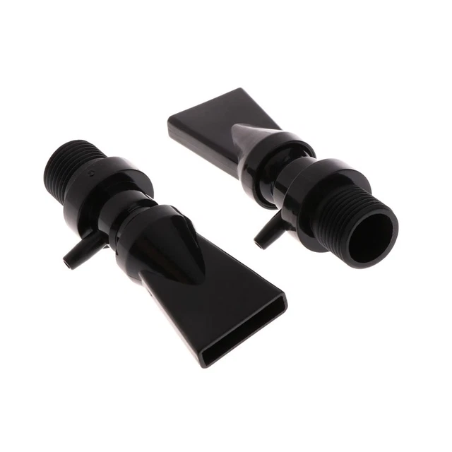 PLASTICS OUTFLOW PIPE Connector Duckbill Nozzle 360° Rotatable for ...