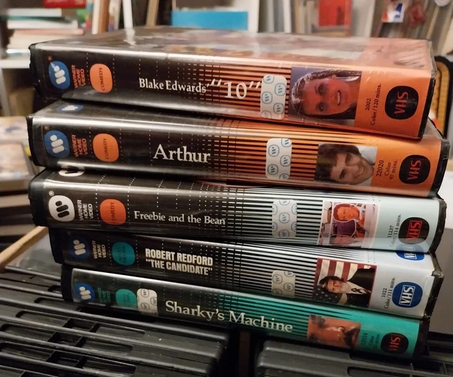 5 X WARNER VHS NTSC Tapes 70s 80s Classics £42.00 - PicClick UK
