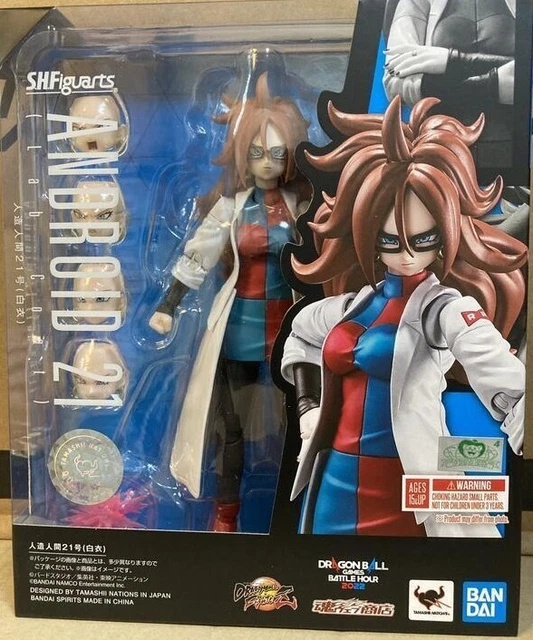 BANDAI S.H.FIGUARTS ANDROID 21 Lab Coat Dragon Ball Fighter Z SHF ...