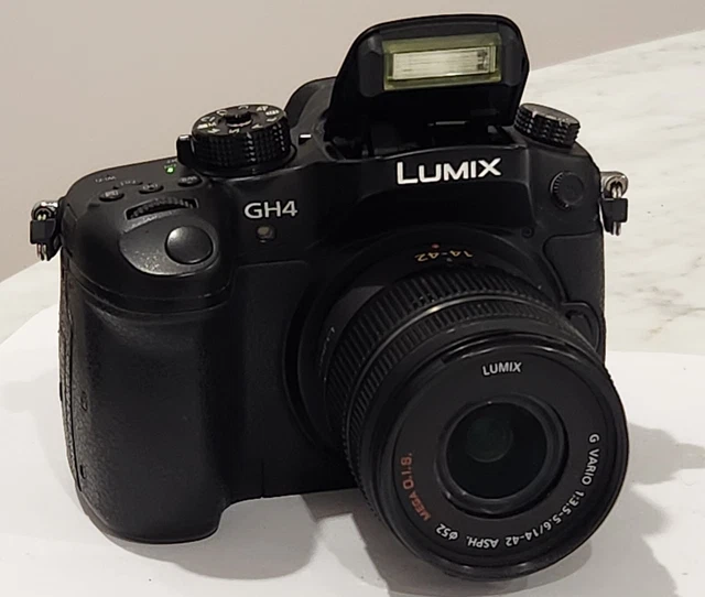 PANASONIC LUMIX GH4 4K Mirrorless Camera With Twin Lens Kit With 2 Batteries. $690.00 - PicClick AU