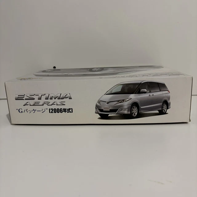 AOSHIMA TOYOTA VITZ U 5 Door Mini Van Plastic Model Kit Boxed JDM ...