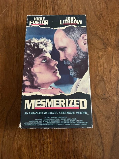 MESMERIZED (1985) VESTRON Video VHS Drama Jodie Foster John Lithgow $5. ...