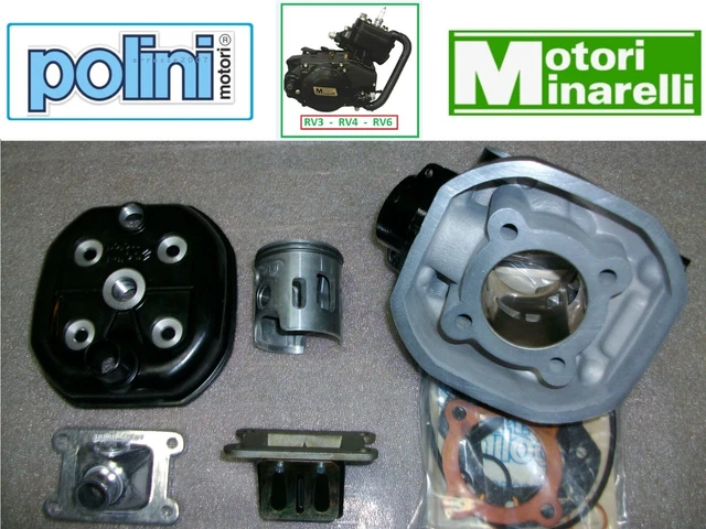 KIT CILINDRO POLINI PER MINARELLI: RV3 - RV4 - CORSA 42mm EUR 410,00 ...