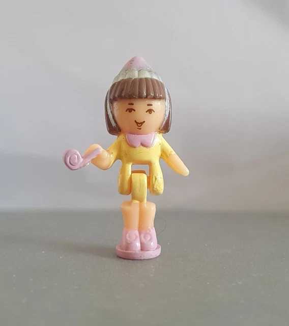 VINTAGE BLUEBIRD 1993 Polly Pocket Light-up Bay Window House Emily Doll ...