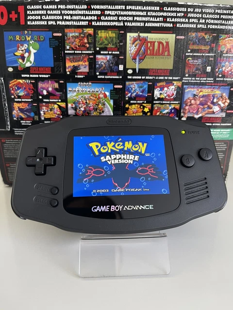 NINTENDO GAMEBOY ADVANCE GBA With Backlit Hispeedido IPS V5 Screen ...
