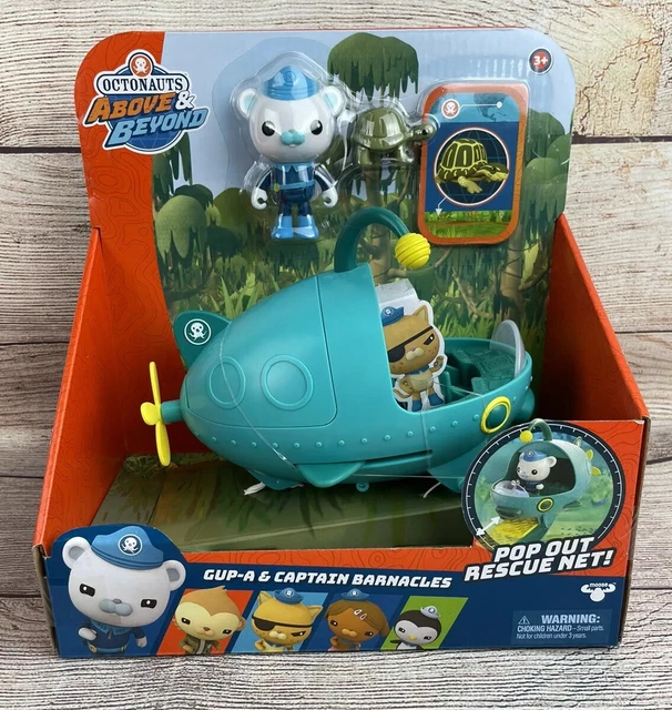 OCTONAUTS GUP A Vehicle & Captain Barnacles Figure - NEW Above & Beyond ...