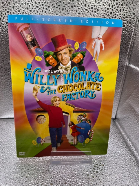 WILLY WONKA AND the Chocolate Factory (DVD, 1971, plein écran *OU grand ...