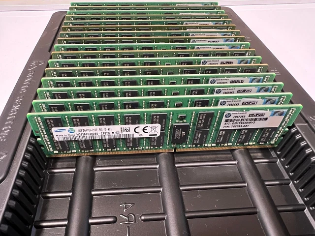 HPE SERVER ECC RAM Memory 32GB - 256GB PC4-2133p 16Gb DDR4-17000 UK ...