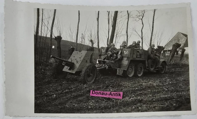 FOTO,LASTKRAFTWAGEN KRUPP PROTZE Kfz.69 Mit Pak Panzerabwehrkanone ...