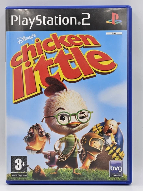 DISNEY'S CHICKEN LITTLE Sony Playstation 2 PS2 c/w Manual Excellent ...