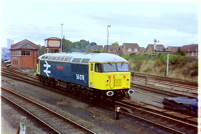 35MM RAILWAY COLOUR Negative Class 56 078 at Bewdley £1.95 - PicClick UK