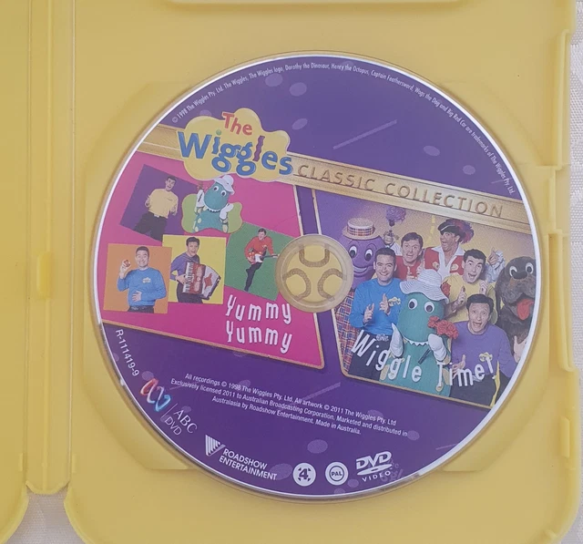 THE WIGGLES-WIGGLE TIME! / Yummy Yummy (DVD, 1998) $4.95 - PicClick AU