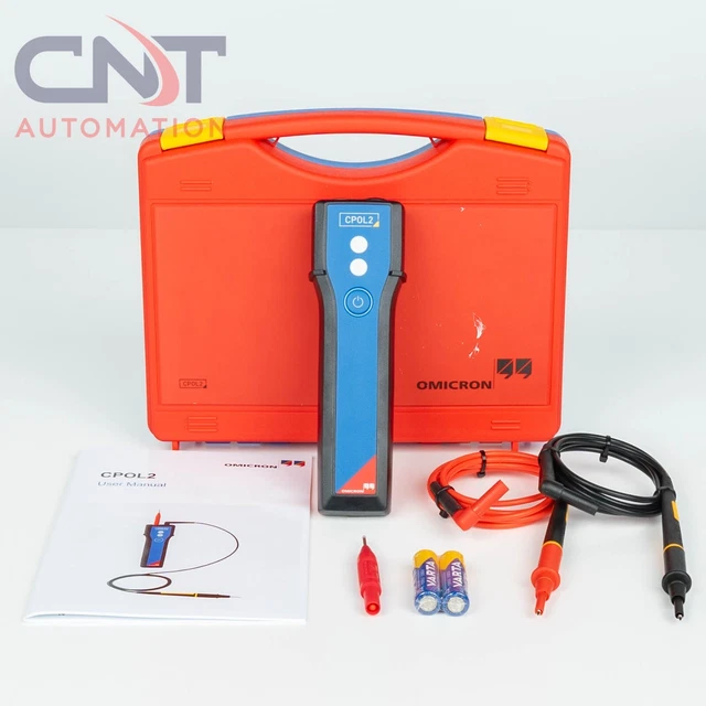 OMICRON CPOL2 HANDHELD Polarity Checker CMC CPC Compano 100 CT Analyzer ...