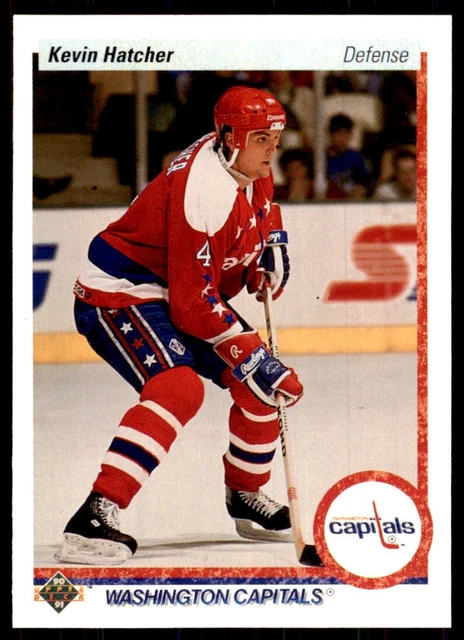 1990-91 CARTES DE hockey Kevin Hatcher pont supérieur #109 EUR 1,91 ...