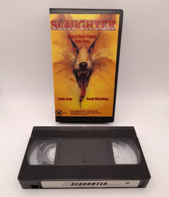 SLAUGHTER 1977 VHS Video Tape Horror Known as 'Dogs' £12.29 - PicClick UK