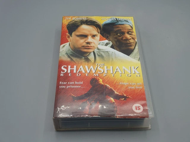 THE SHAWSHANK REDEMPTION - 1994 VHS - Classic 90's Movie Stephen King £ ...