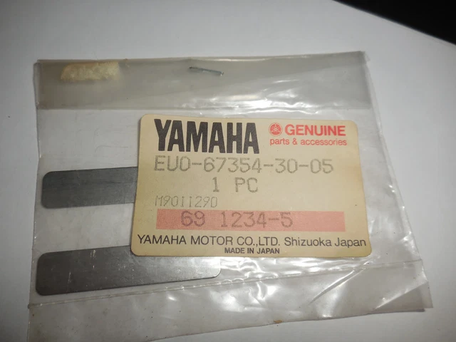 NEUF YAMAHA OEM Shim T=0,5 WR500 WR650 WJ500 SJ650 WRB650 WR650 EU0 ...